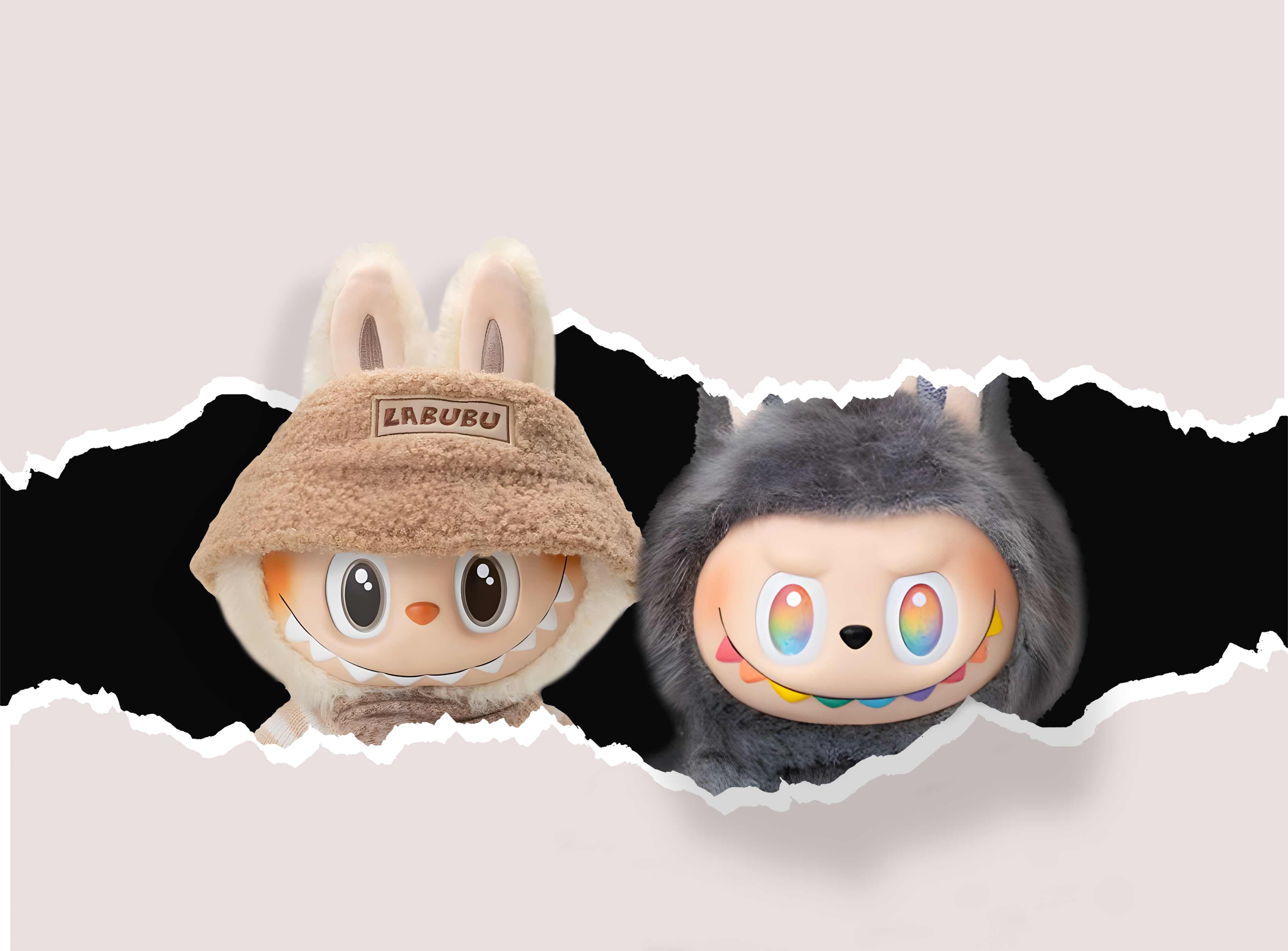 LABUBU's Bizarre Adventure: Rainbow Eyes and Plush Hat! - Labubu ...